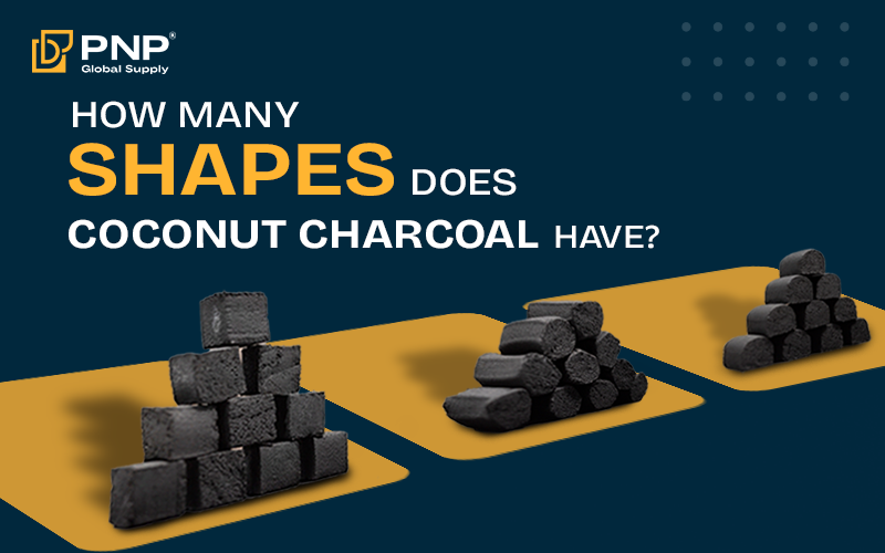 How Many Shapes Does Coconut Shell Charcoal Have? - PNP Charcoal